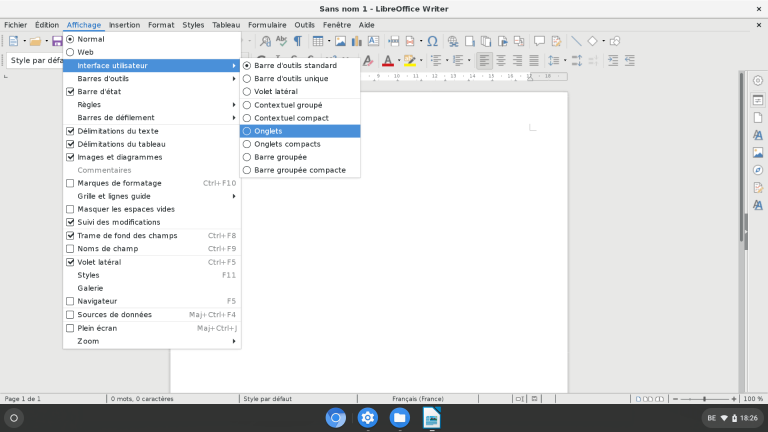 Installer LibreOffice sur ChromeOS - The Document Foundation - Blog francophone